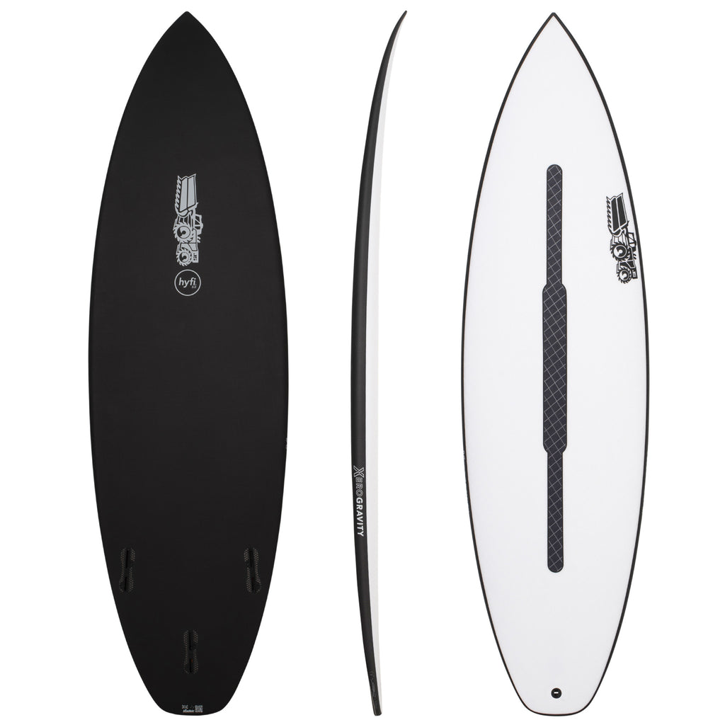 Xero Gravity Easy Rider 5'9" x 19 1/2" X 2 1/2" - 30.00L, Squash, 3x F ...